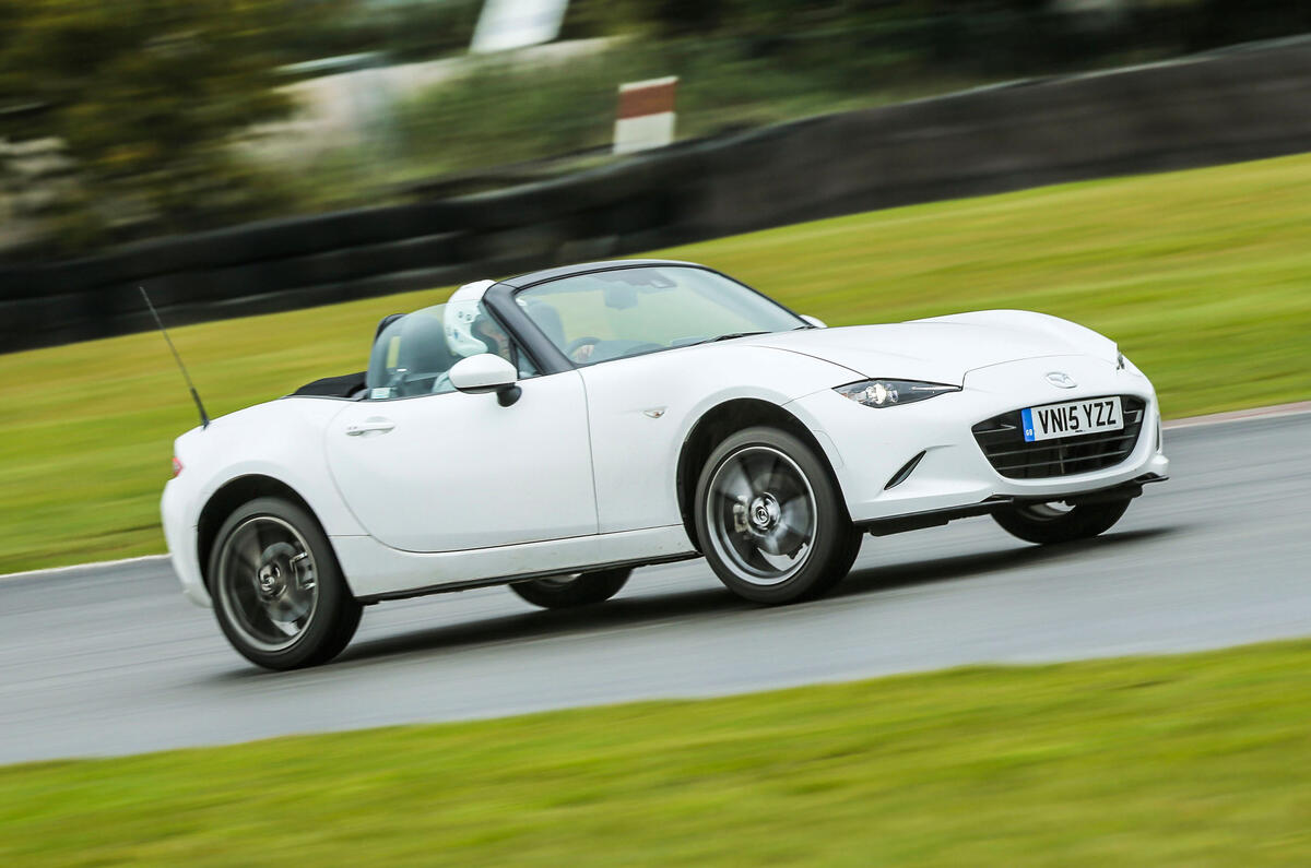 Britain's best driver's car 2015: Lotus Evora 400, Mazda MX-5 2.0 Sport ...