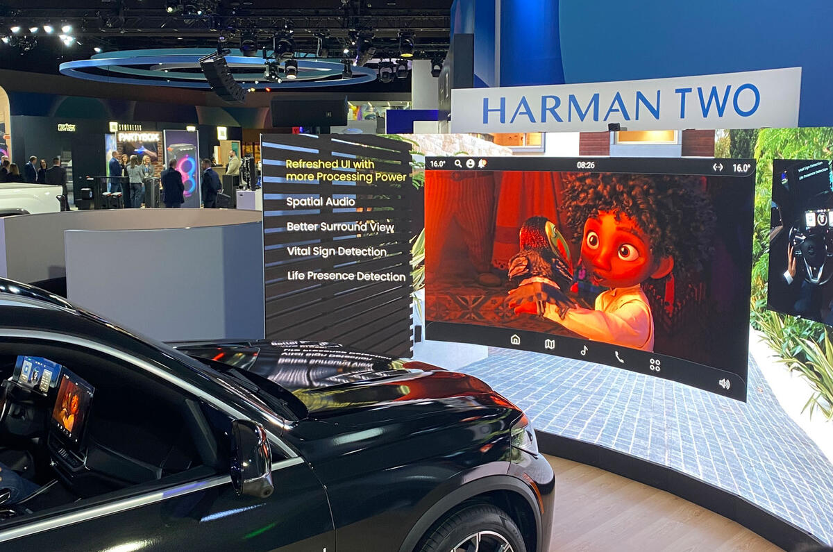 Harman showcases home-quality in-car technology | Autocar