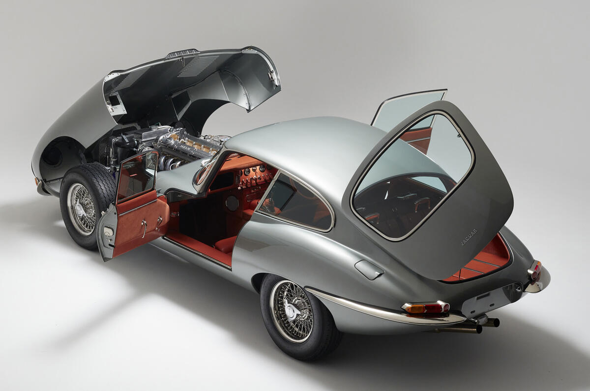 Helm reveals first of 20 meticulously restored Jaguar E-Types | Autocar