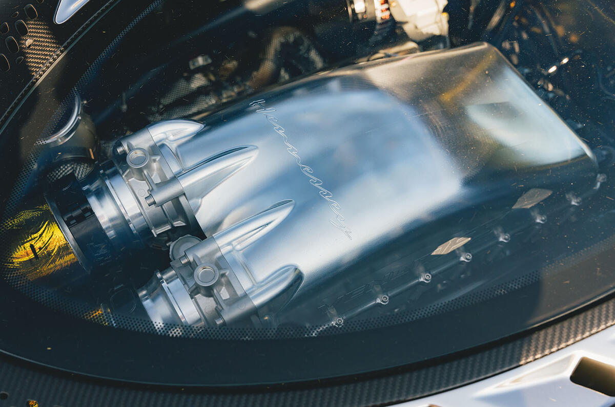 Hennessey Venom F5 Roadster makes UK debut at Salon Privé | Autocar