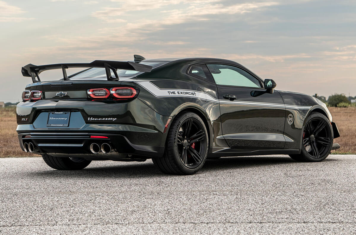 Hennessey Exorcist is 1000bhp swansong for Chevrolet Camaro | Autocar