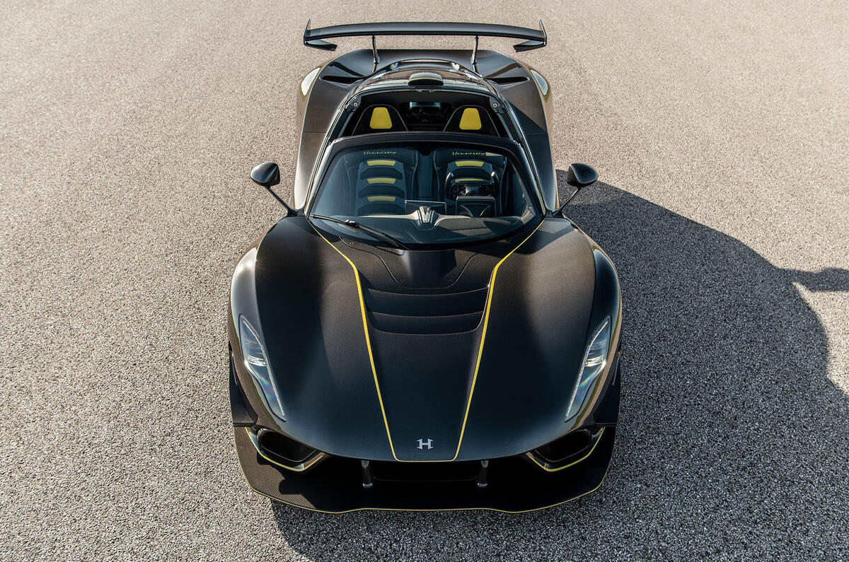 Hennessey Venom F5 Revolution Roadster is world's fastest open-top ...