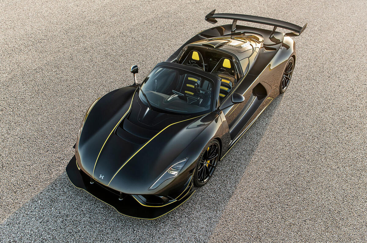 Hennessey Venom F5 Revolution Roadster is world's fastest open-top ...