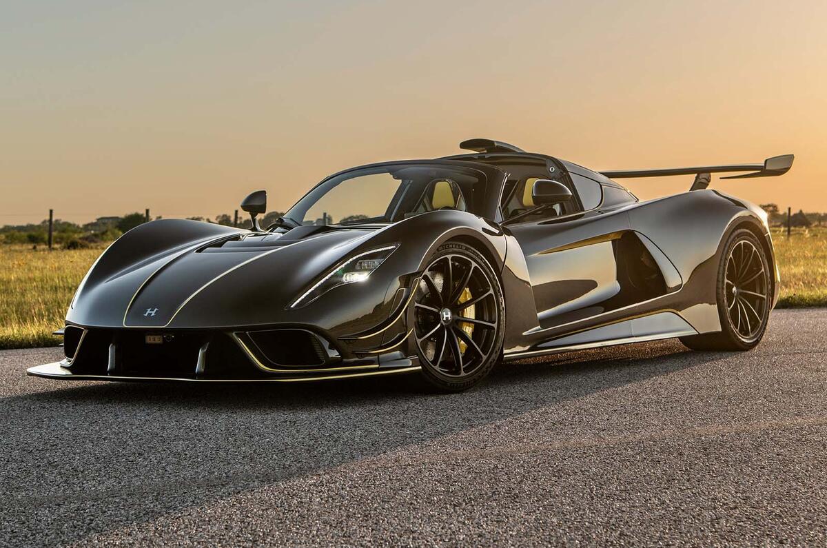 Hennessey Venom F5 Revolution Roadster is world's fastest open-top ...