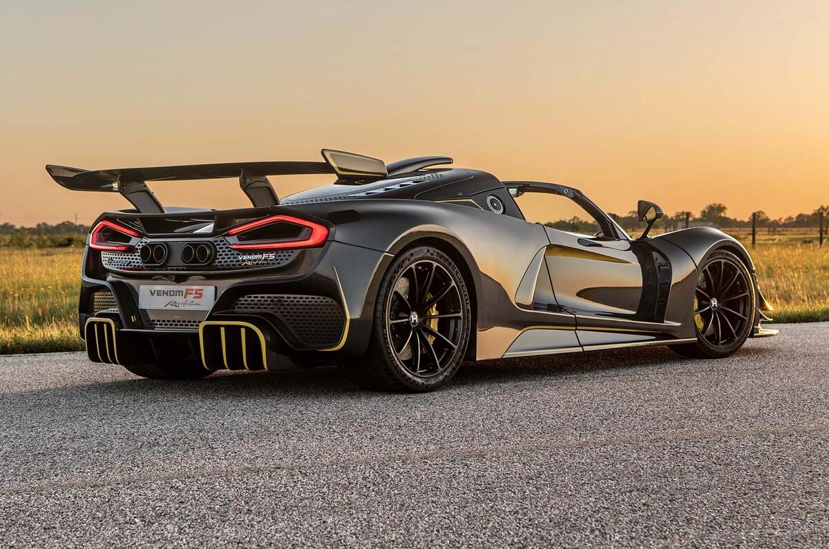 Hennessey Venom F5 Revolution Roadster is world's fastest open-top ...