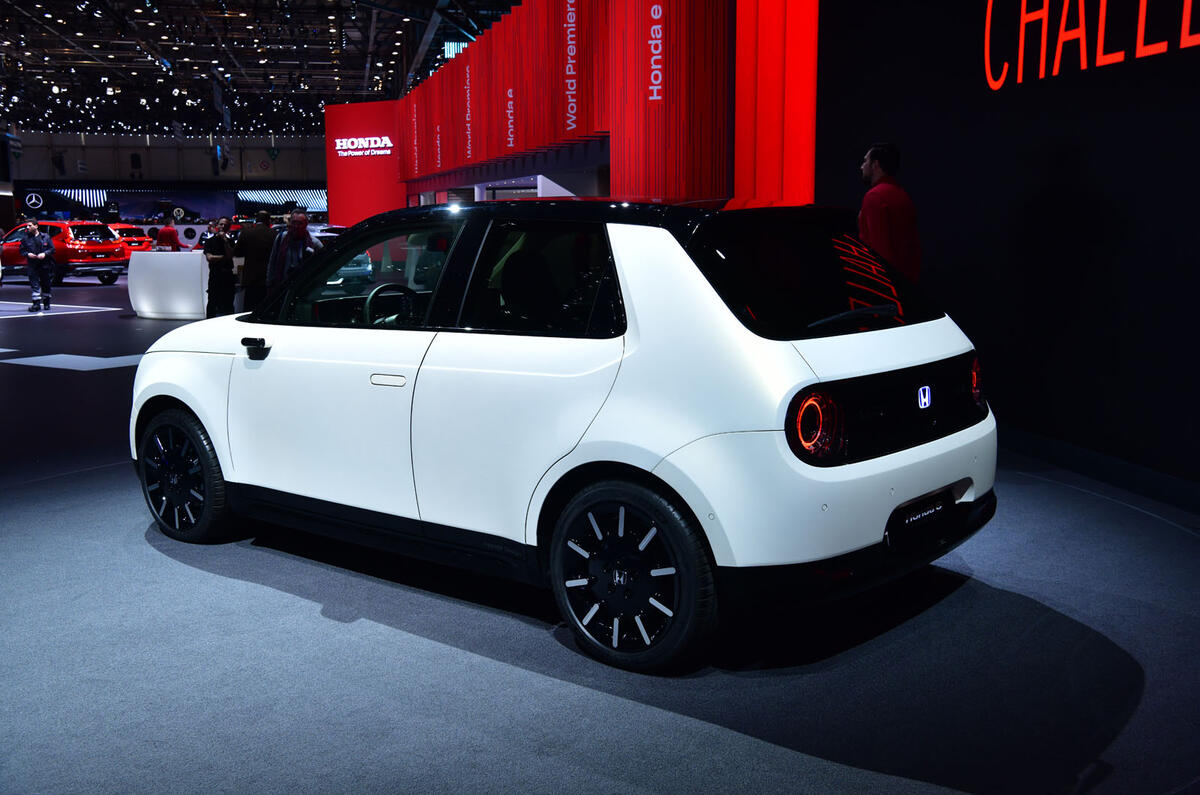 New Honda e: compact EV tackles Goodwood hillclimb | Autocar