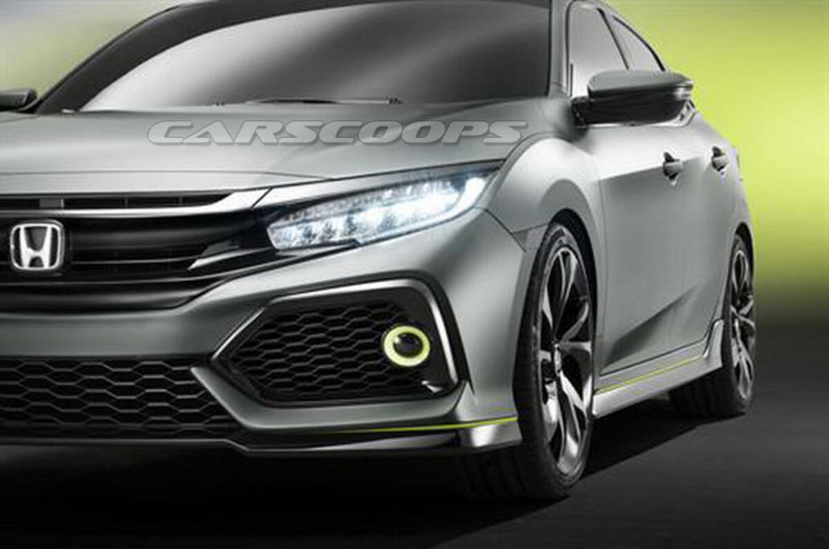 New Honda Civic concept leaks out on eve of Geneva show | Autocar