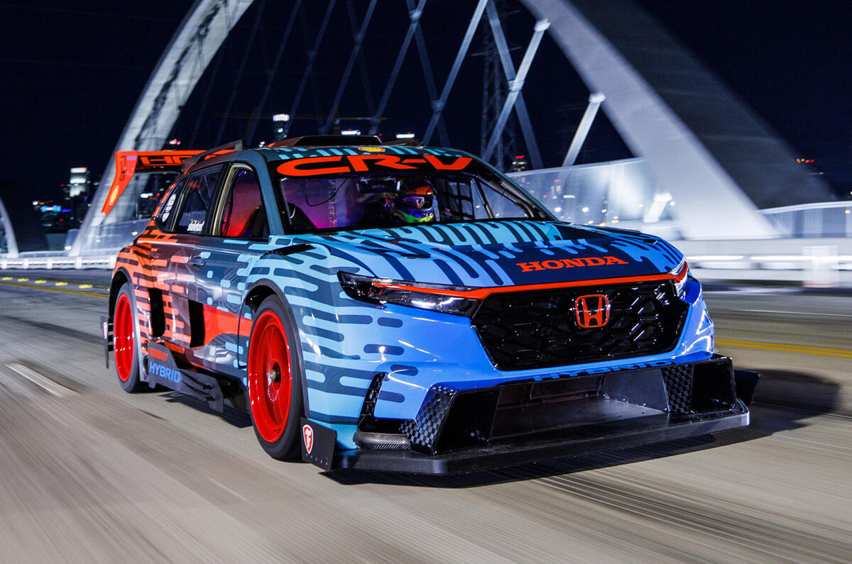 Honda CR-V Hybrid Racer is 800bhp V6 track weapon | Autocar