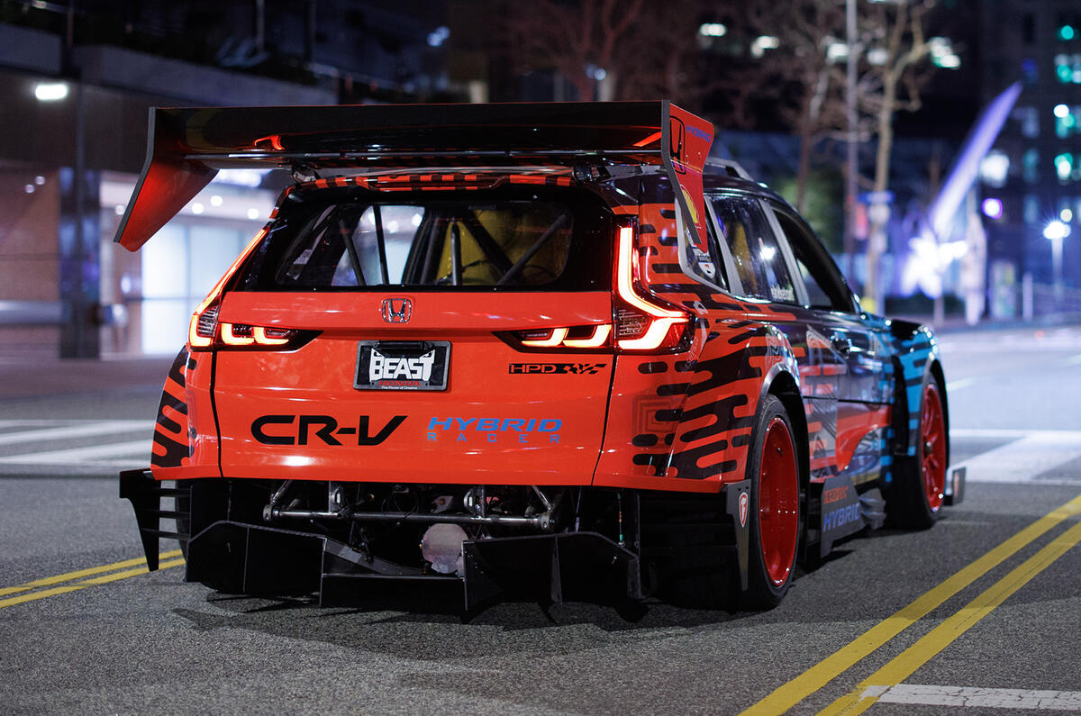 Honda CR-V Hybrid Racer is 800bhp V6 track weapon | Autocar