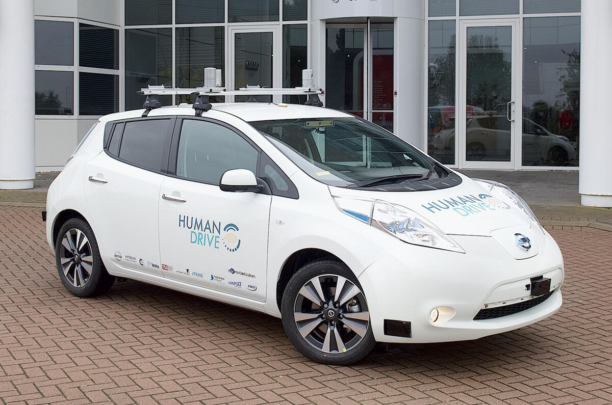 Artificial intelligence to pilot autonomous car across the UK | Autocar