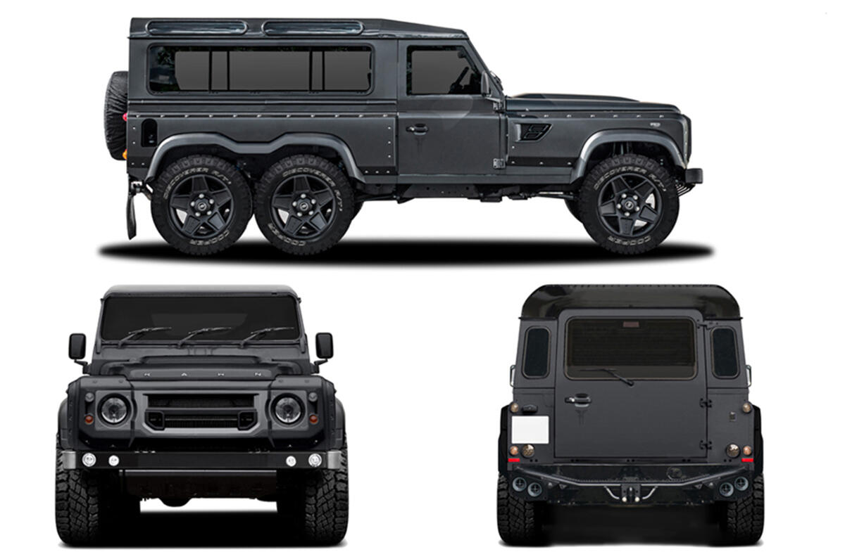 Kahn Flying Huntsman 6x6 revealed | Autocar