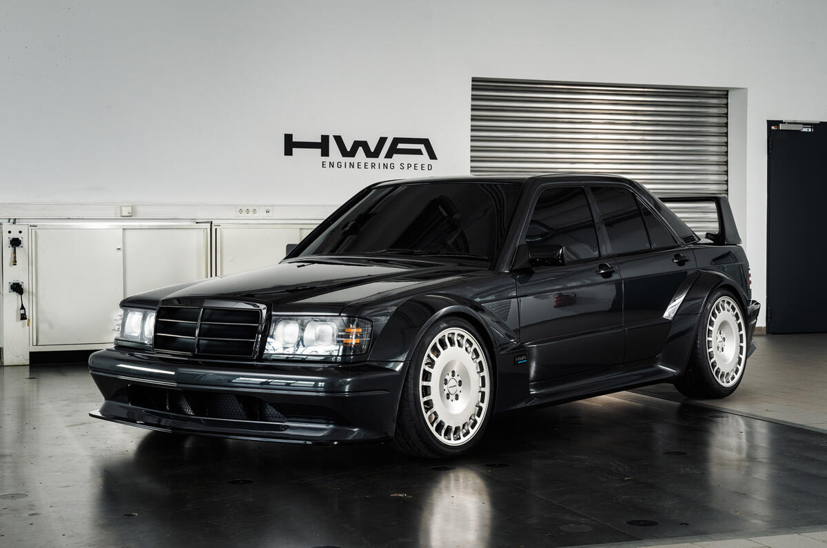 HWA Evo: Mercedes 190E reborn with carbon body and 443bhp V6 | Autocar