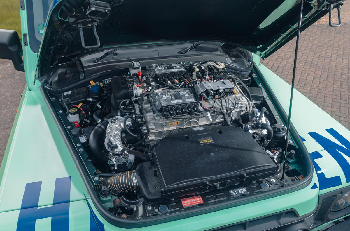 Ineos Grenadier hydrogen prototype first drive | Autocar