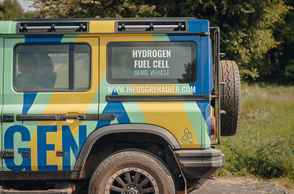 Ineos Grenadier hydrogen prototype first drive | Autocar
