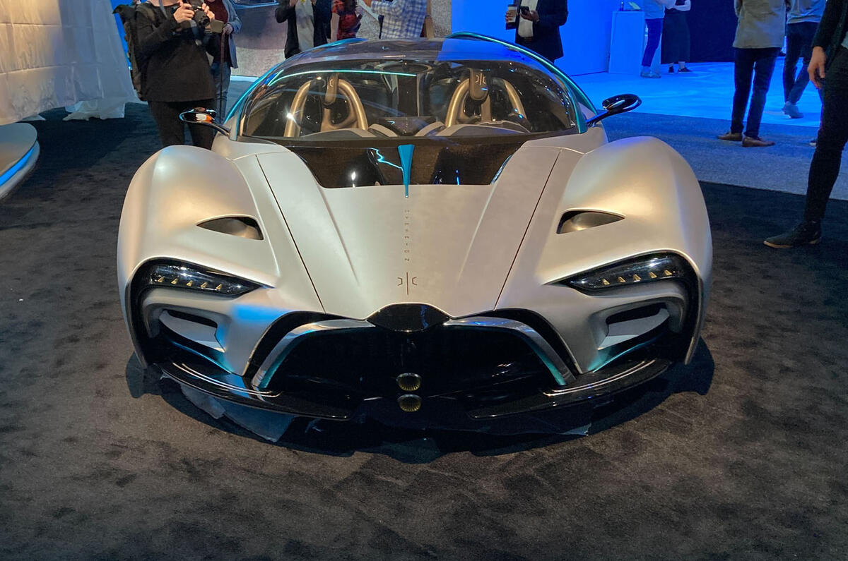 Hyperion XP-1 hydrogen-powered supercar makes public debut | Autocar