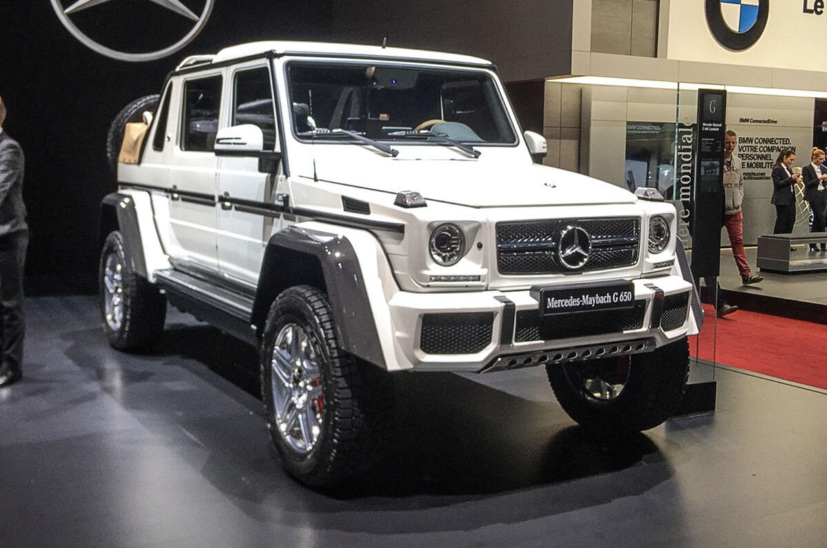 Mercedes-Maybach G650 Landaulet arrives as swansong to current G-Class ...
