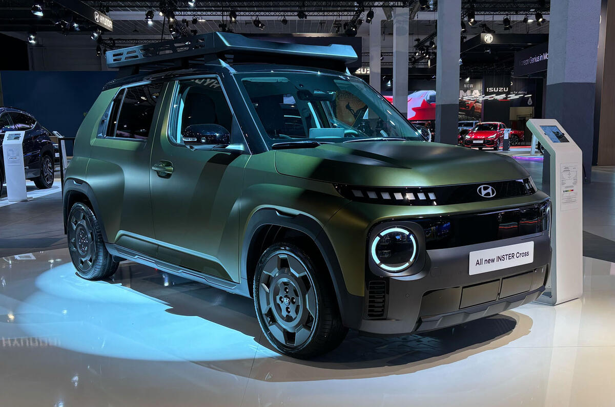Hyundai Inster gets off-road-inspired Cross variant | Autocar