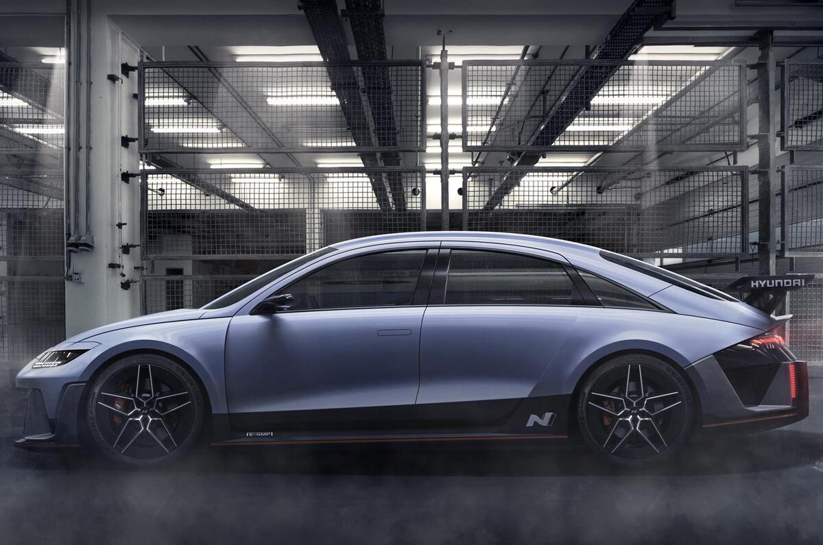 Radical Hyundai Ioniq 6 track car previews N sports EVs | Autocar