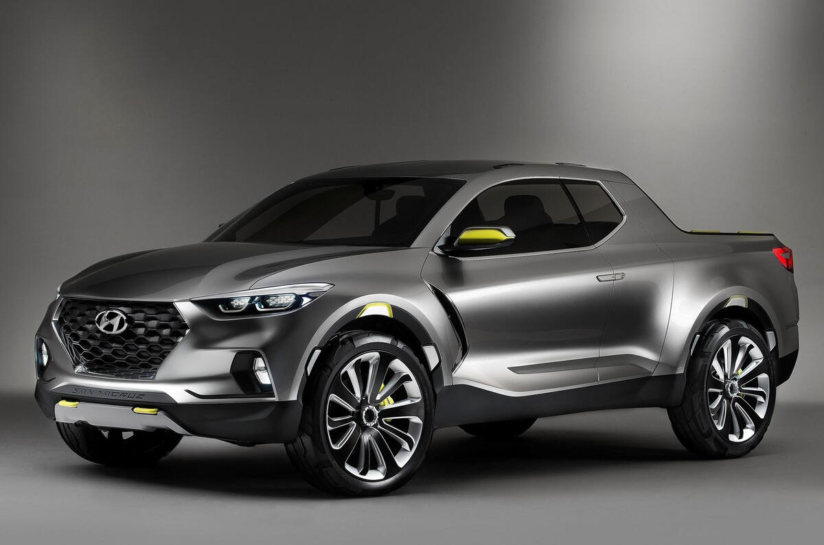 Hyundai Santa Cruz crossover truck unveiled at Detroit motor show | Autocar