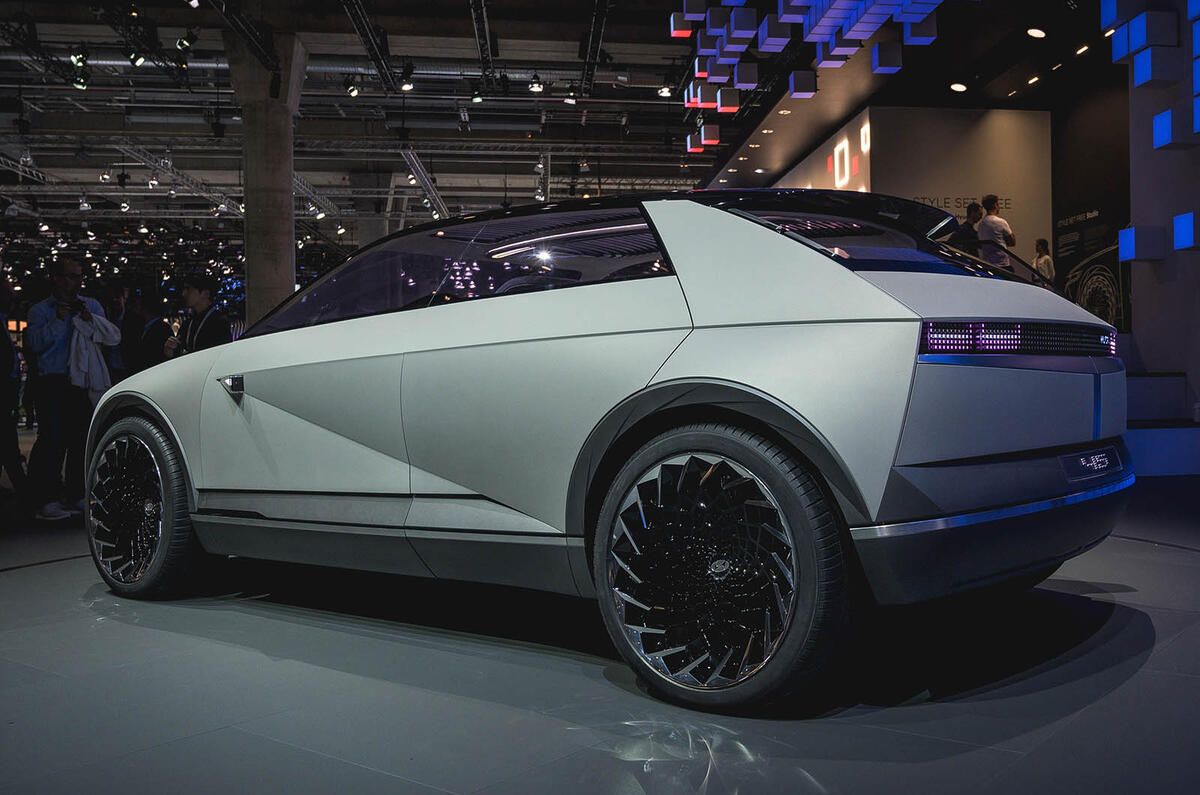 2021 Hyundai 45: new electric crossover caught on video | Autocar