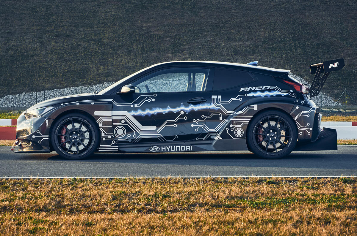 Hyundai RM20e is 799bhp test bed for electric N performance cars | Autocar
