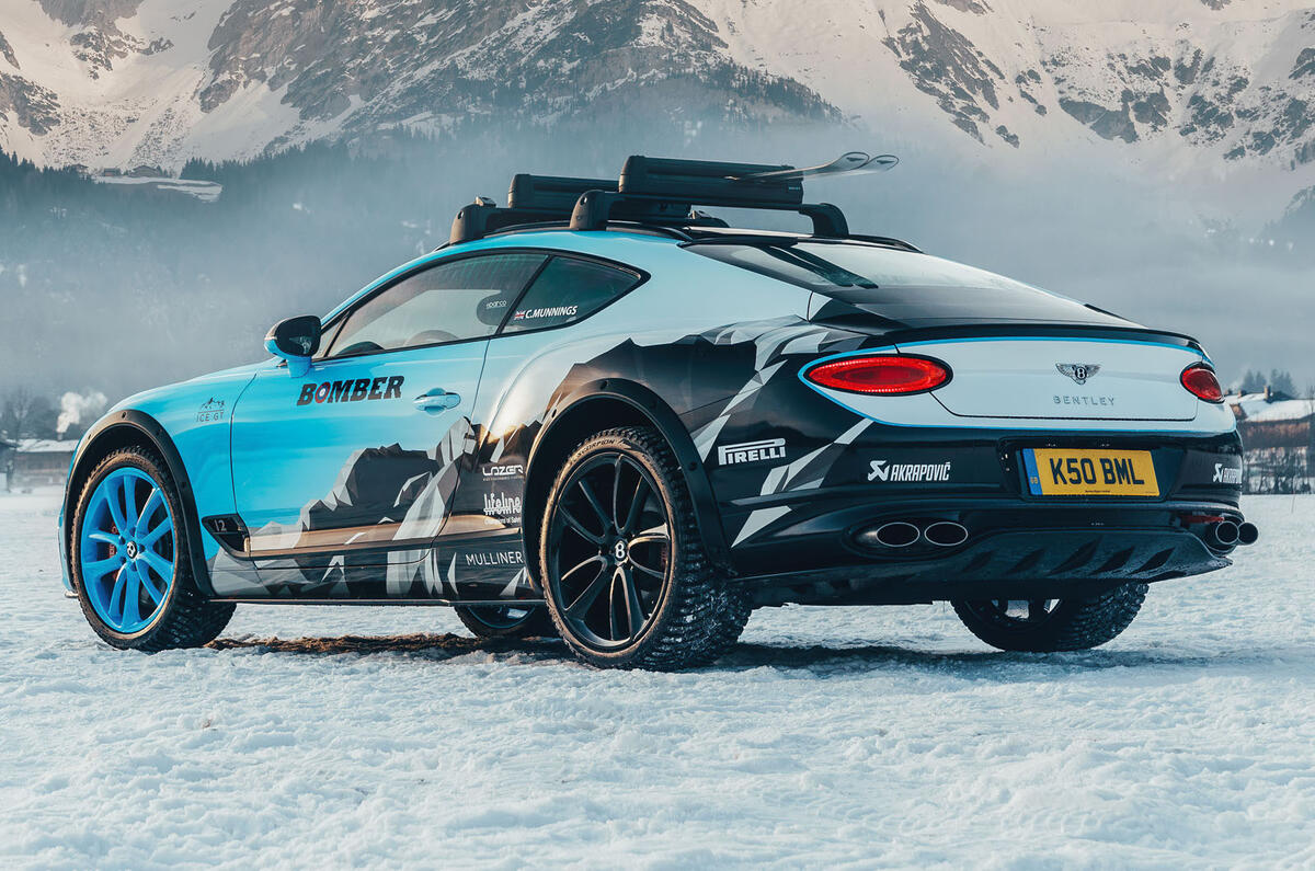 Bentley reveals one-off Continental GT W12 ice racer | Autocar
