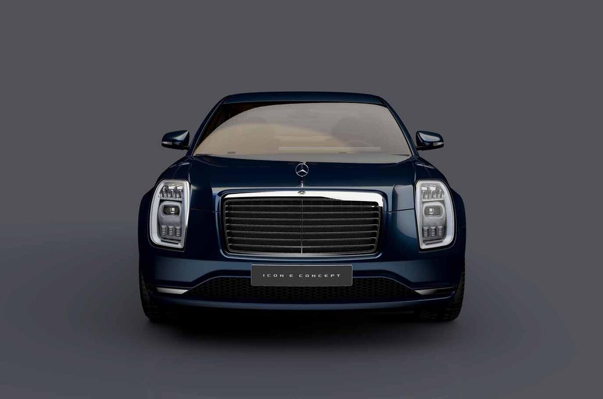 Mercedes-Benz Icon E Concept is reimagined classic saloon | Autocar