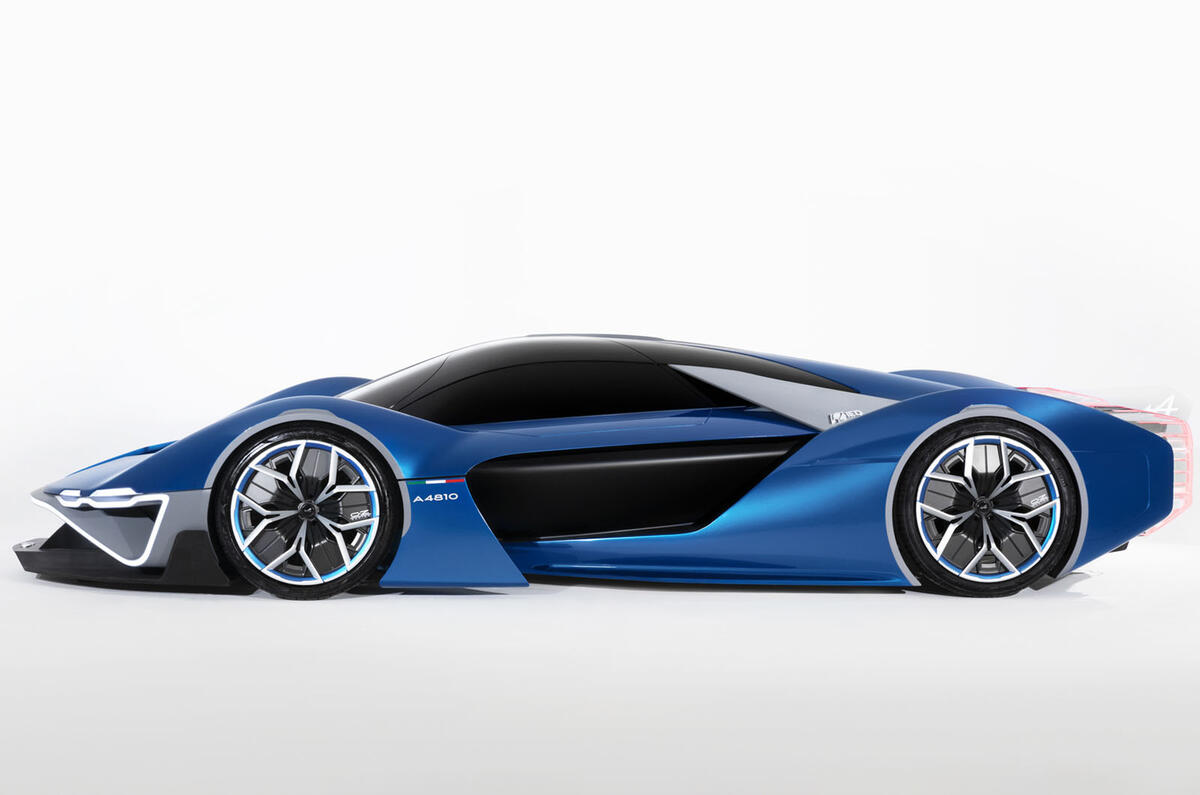 Alpine A4810 concept is a hydrogen hypercar for 2035 | Autocar