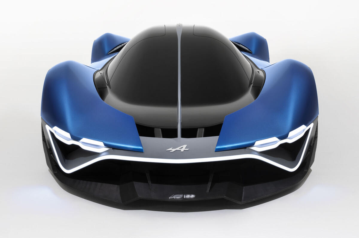 Alpine A4810 concept is a hydrogen hypercar for 2035 | Autocar