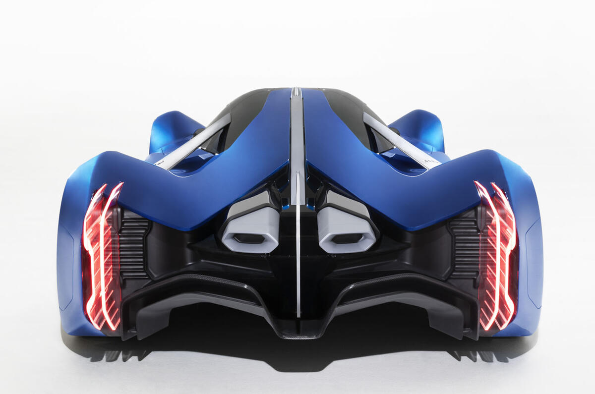 Alpine A4810 concept is a hydrogen hypercar for 2035 | Autocar