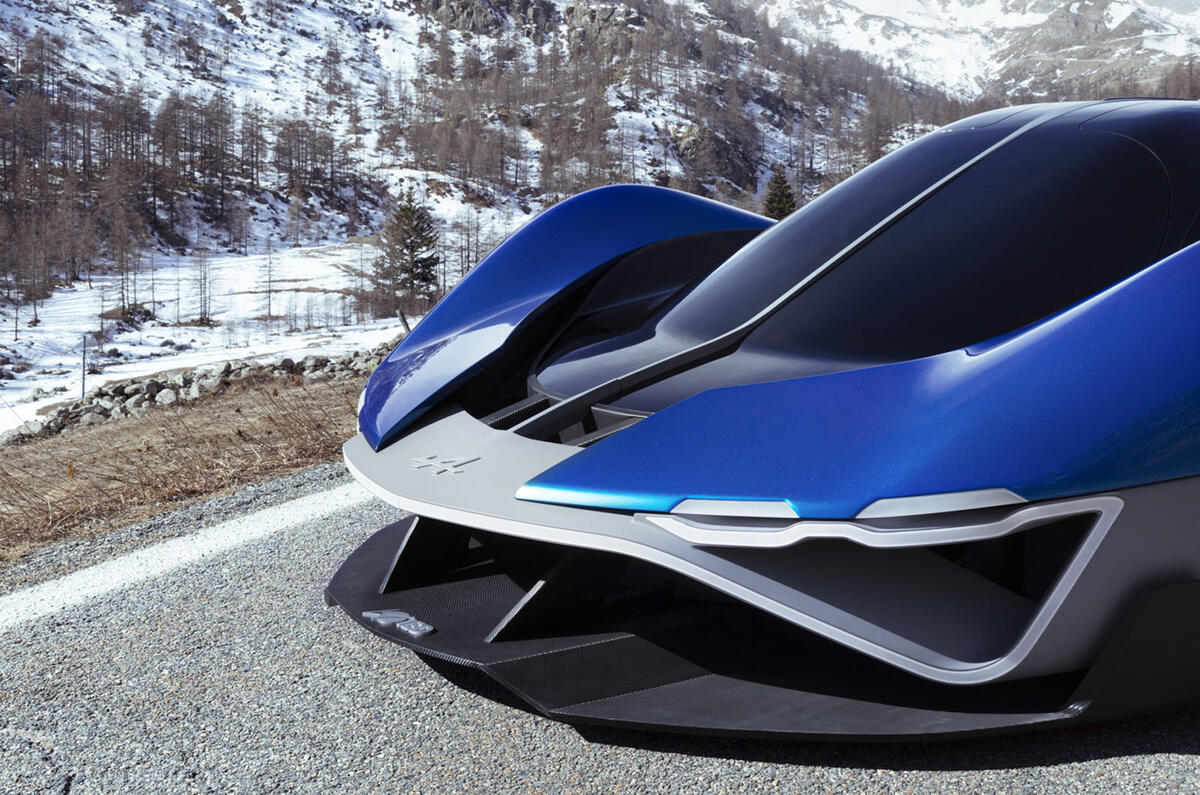 Alpine A4810 concept is a hydrogen hypercar for 2035 | Autocar