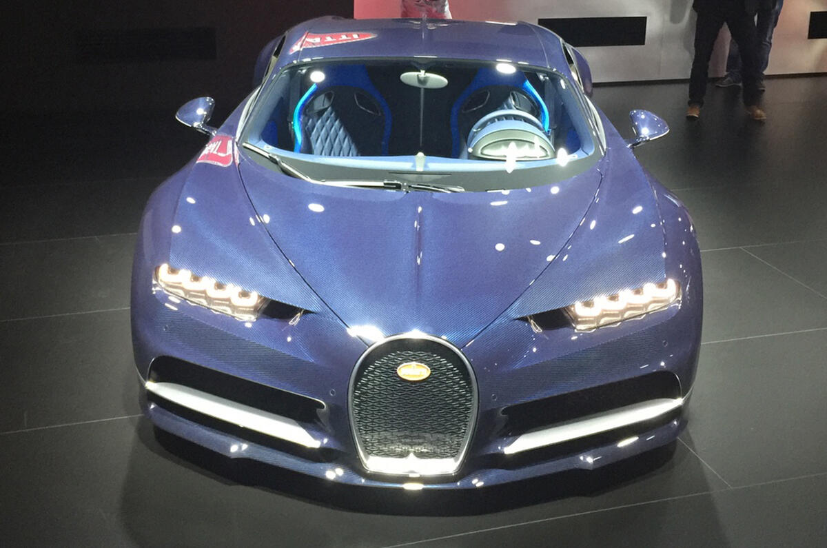 Bugatti Chiron: new carbon colour launched at Geneva | Autocar