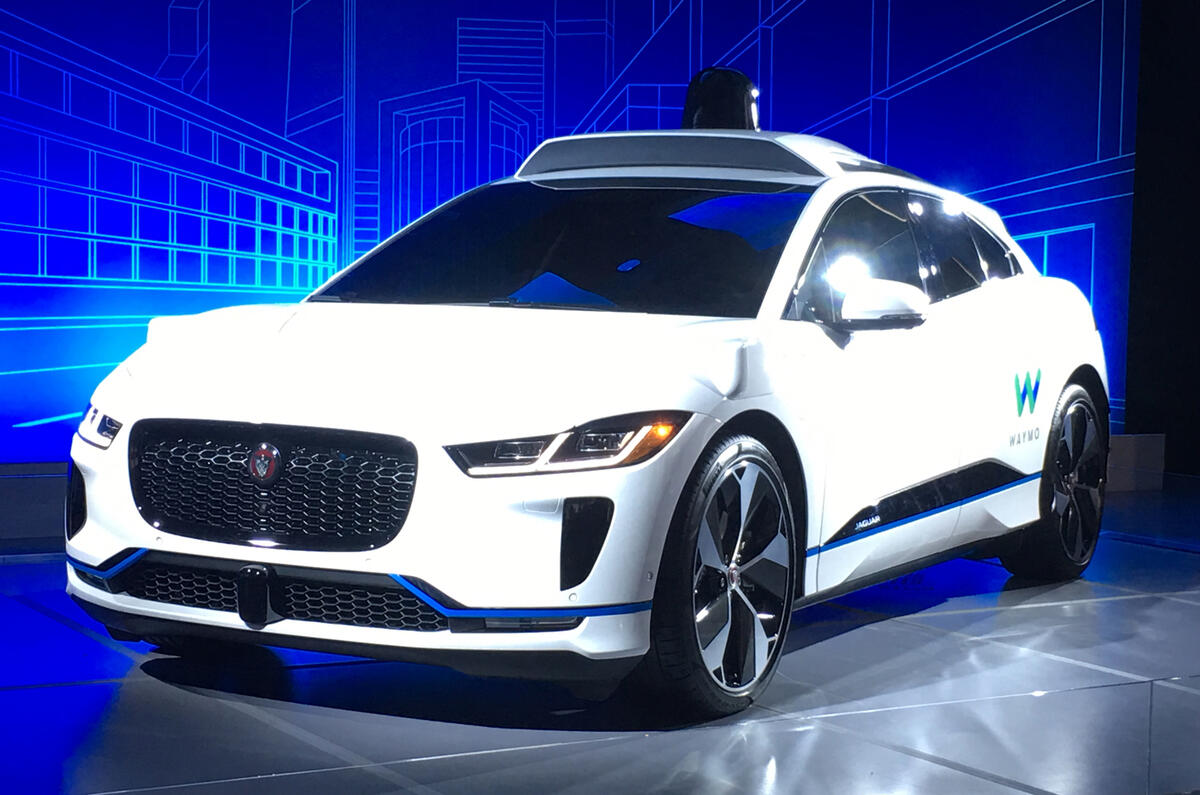 Autonomous Jaguar I-Pace cars to hit roads as part of Google deal | Autocar