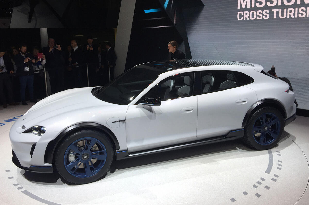 Porsche Mission E Cross Turismo concept revealed at Geneva | VW Vortex ...