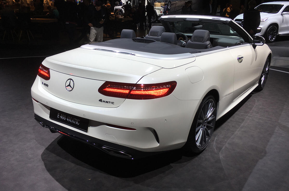 Mercedes-Benz E-Class Cabriolet unveiled | Autocar