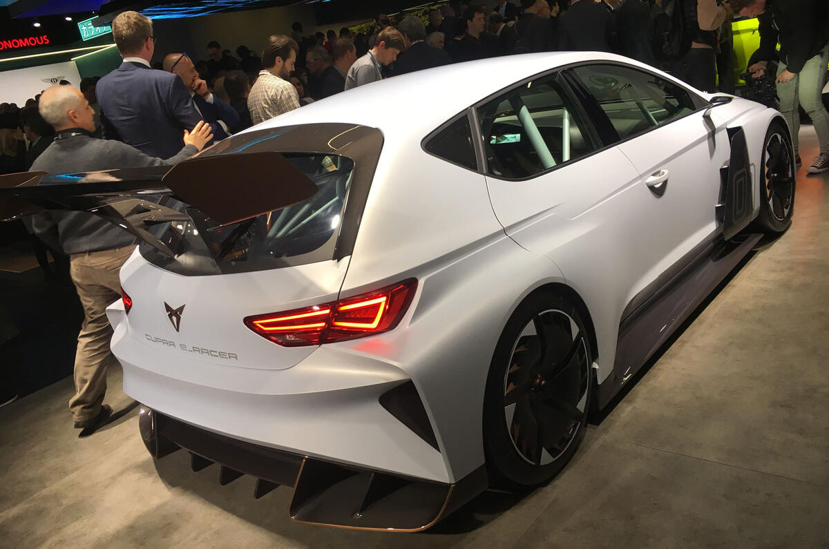 Cupra confirms specs of 670bhp e-Racer electric racing car | Autocar