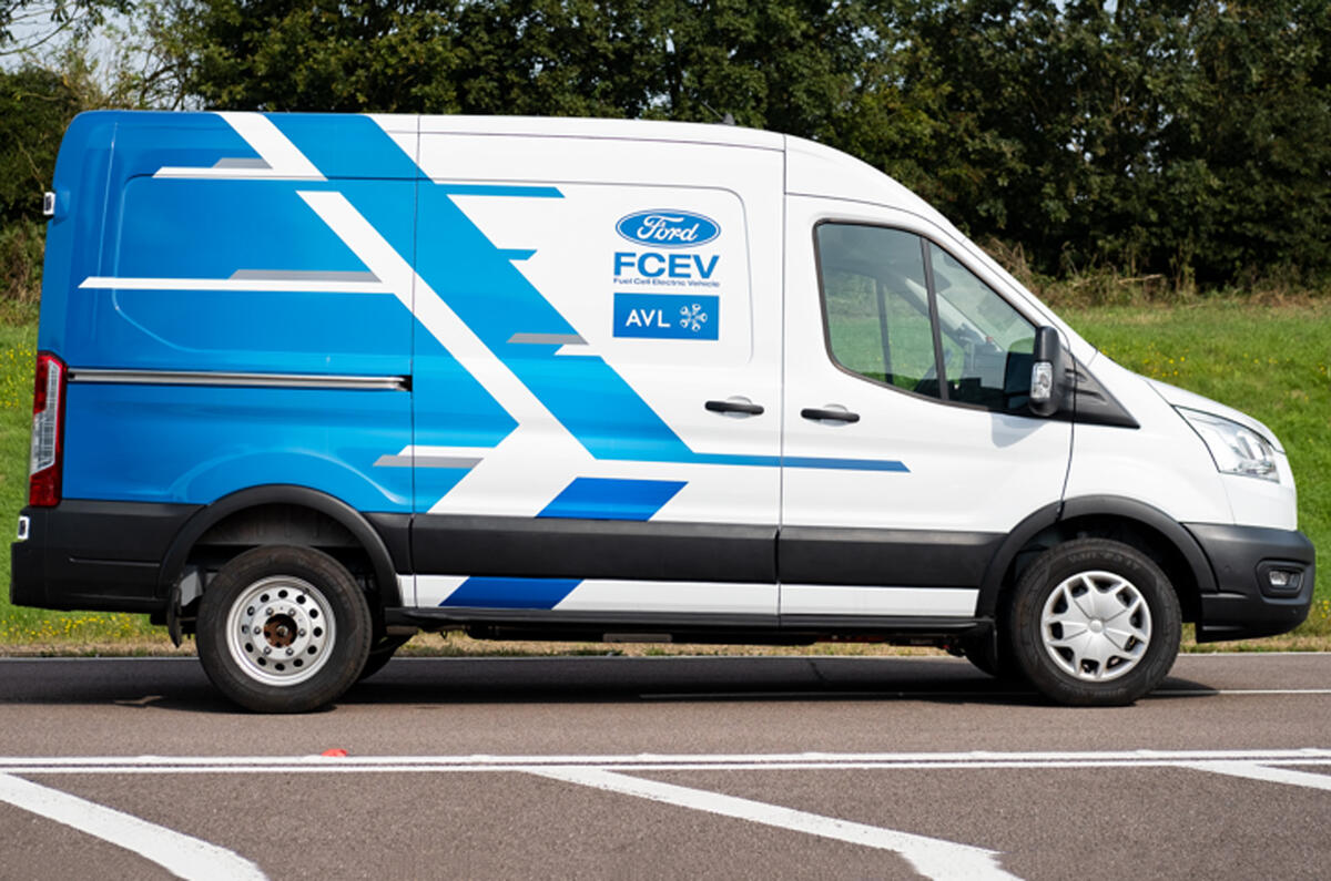 Ford Transit FCEV prototype explores hydrogen van potential | Autocar