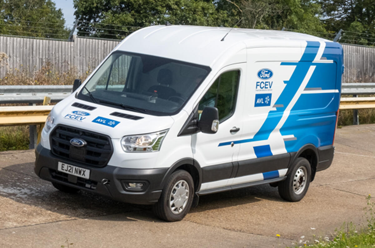 Ford Transit FCEV prototype explores hydrogen van potential | Autocar