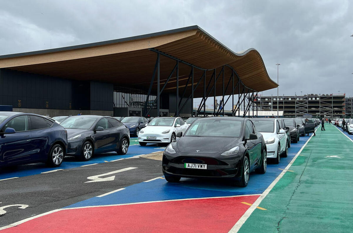 Tesla forced to stop 'batch' deliveries due to transport issues | Autocar