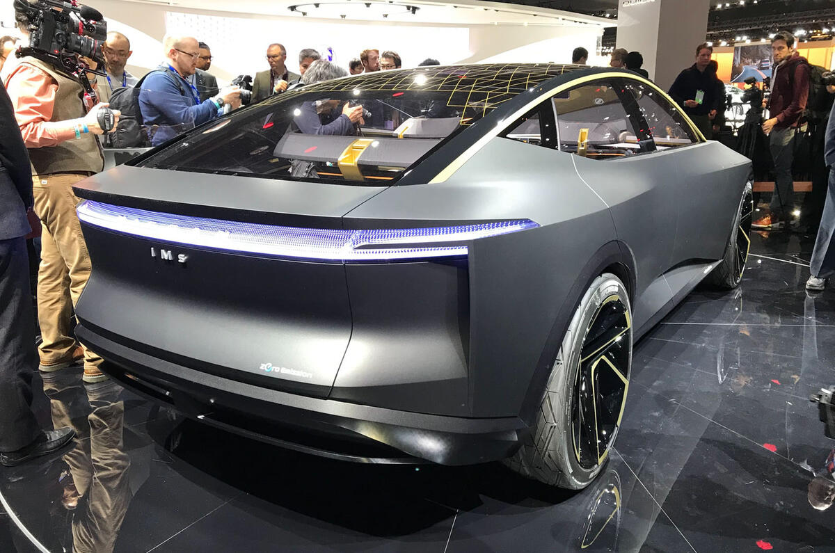 Nissan IMs concept previews electric "elevated sports saloon" | Autocar