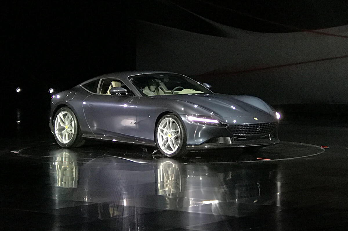 Updated: More details on new V8-powered Ferrari Roma | Autocar