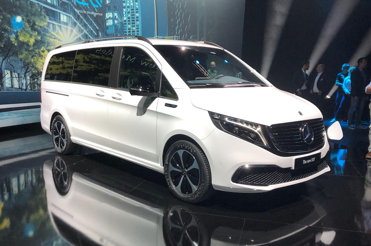 Mercedes EQV: electric MPV priced from £70,665 | Autocar
