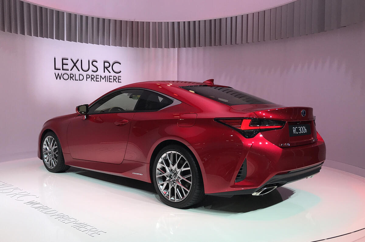 Facelifted Lexus RC: prices and specs announced | Autocar