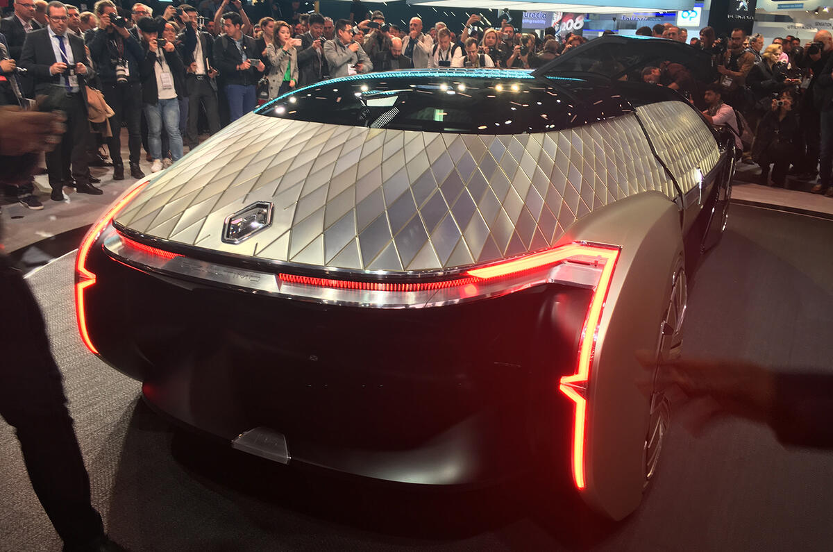 Renault EZ-Ultimo is luxury self-driving limo | Autocar