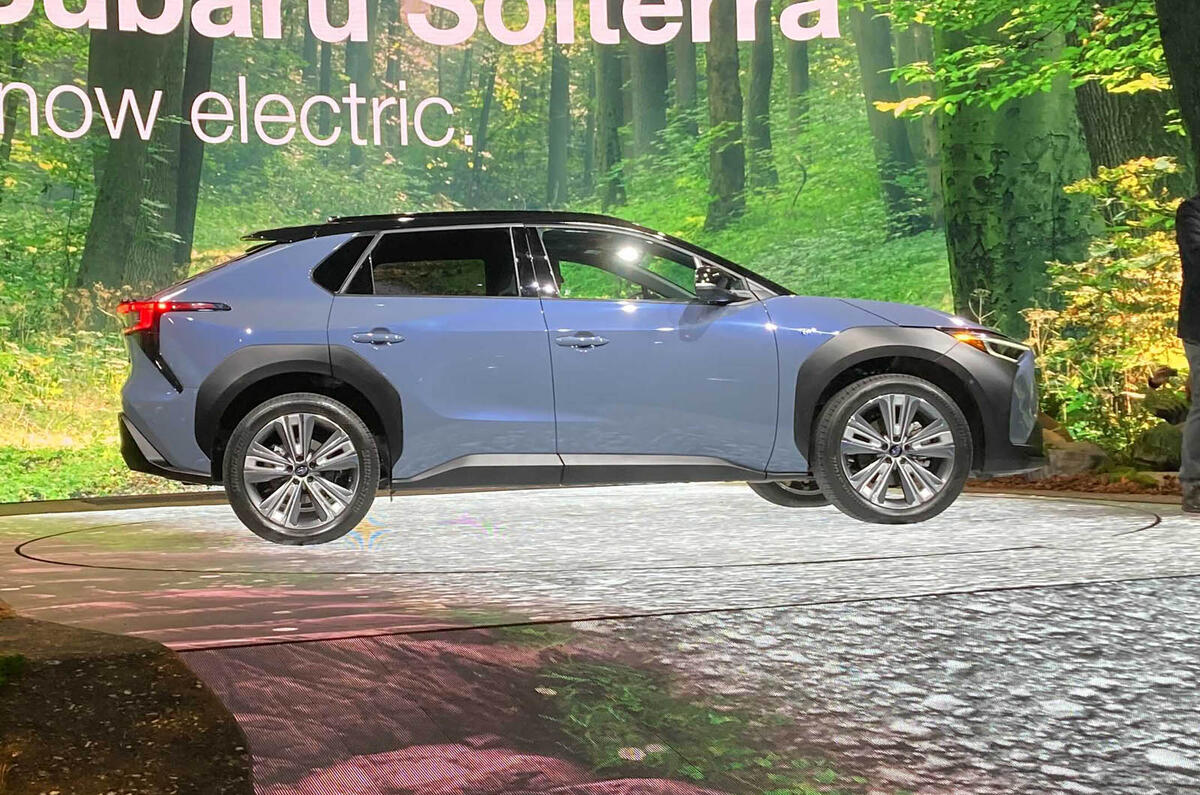 New Subaru Solterra EV brings radical look but keeps 4x4 ethos | Autocar