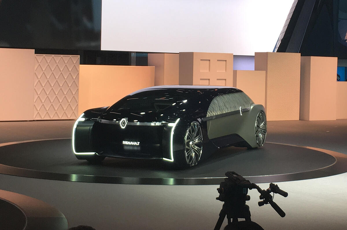 Renault EZ-Ultimo is luxury self-driving limo | Autocar
