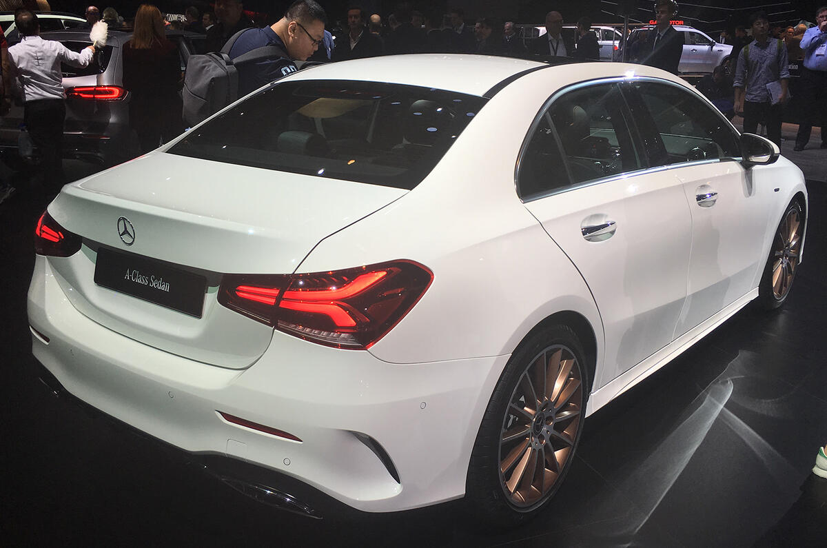 Mercedes-Benz A-Class Saloon on sale in Britain from £27,875 | Autocar
