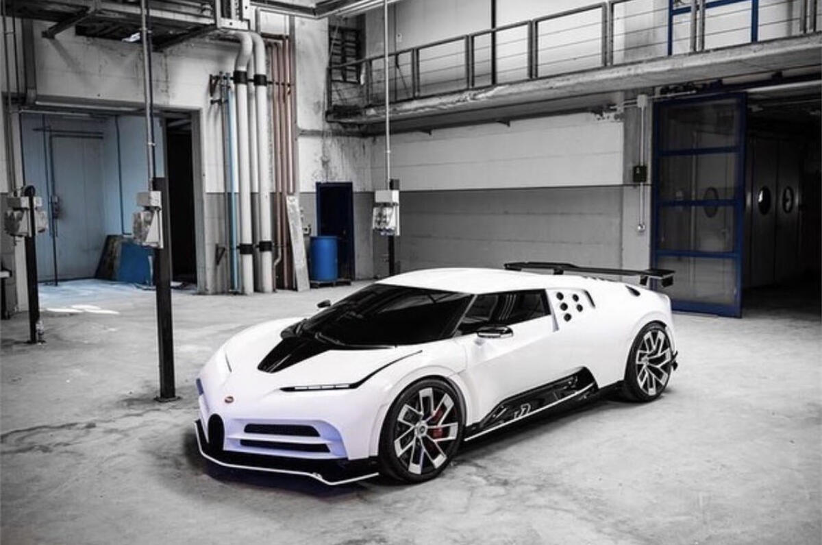 Bugatti Centodieci: EB110 revival leaks ahead of Pebble Beach debut ...