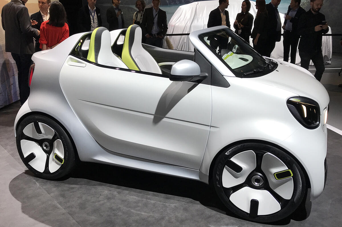 Smart Forease+ concept previewed ahead of Geneva reveal | Autocar