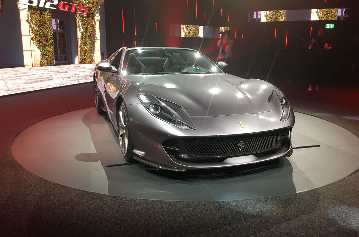New Ferrari 812 GTS is most powerful production convertible | Autocar
